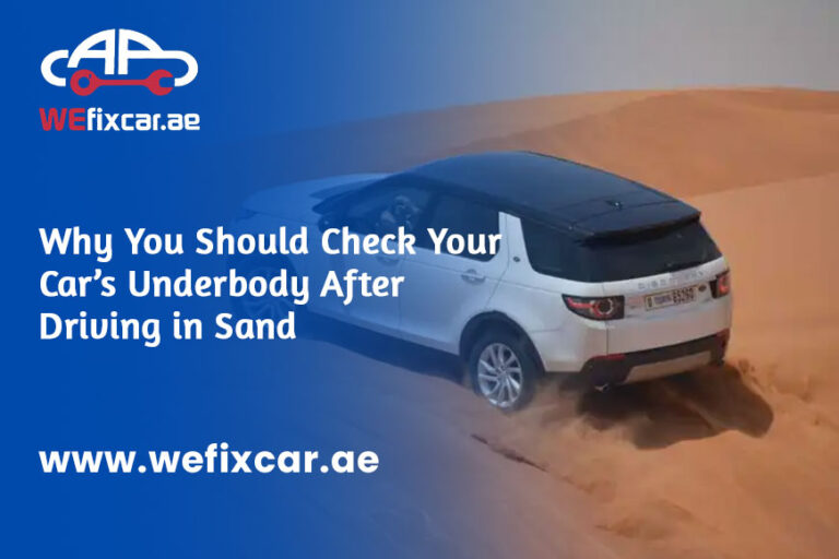 Check Car Underbody After Sand Driving – Here’s Why